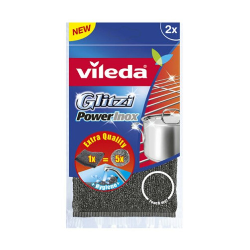 VILEDA GOBICA GLITZI INOX POWER, 2 kos C39271